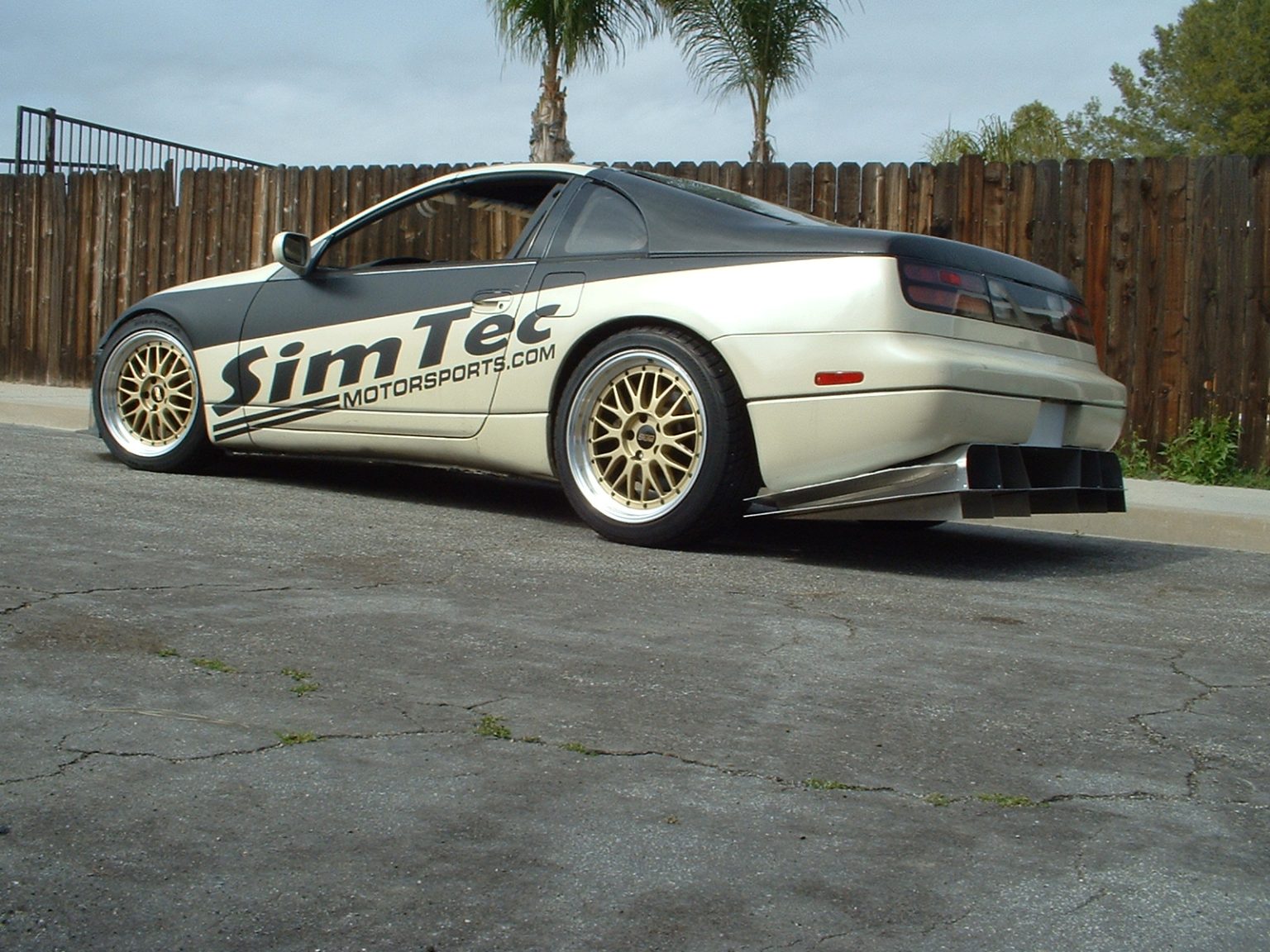 300zx Z32 Simtec Motorsports Rear Diffuser – Simtec Motorsports